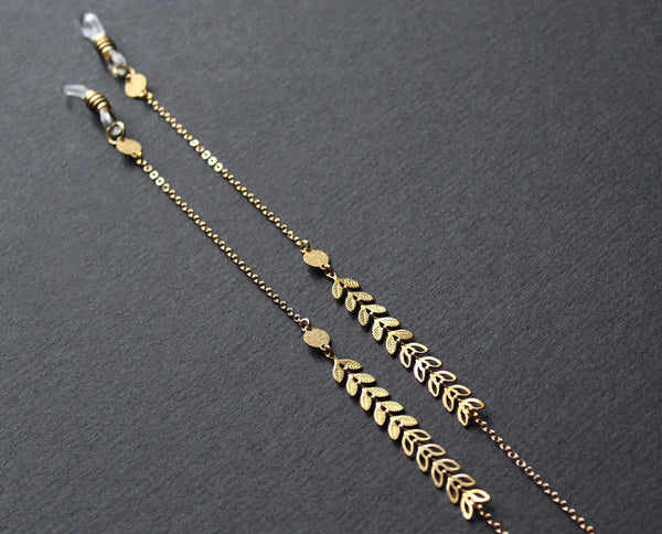 Modern glasses chains, lanyards, and mask chains · Handmade designer ...